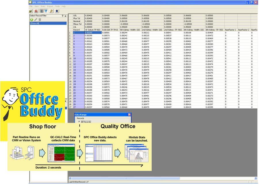 Data Collection And Spc Analysis Spc Office Buddy Spc Office Buddy Gagesite